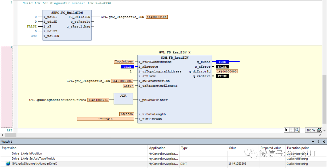 Modicon M262通过SercosIII总线控制LXM32S伺服介绍（二）