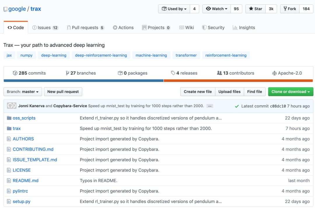 谷歌大脑开源Trax代码库，你的深度学习进阶路径