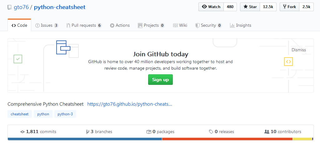 12521 Star！Python学习的必备法宝，随查随用，太方便了吧