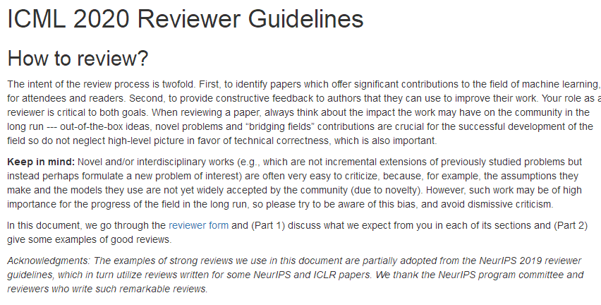 录取率四连降！经历了评审、放榜双延期的 ICML 2020，评审质量有变好吗？
