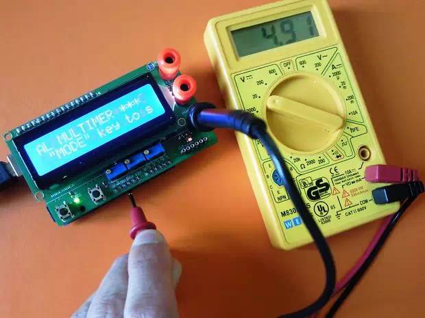 DIY精选：用Arduino打造的数字万用表