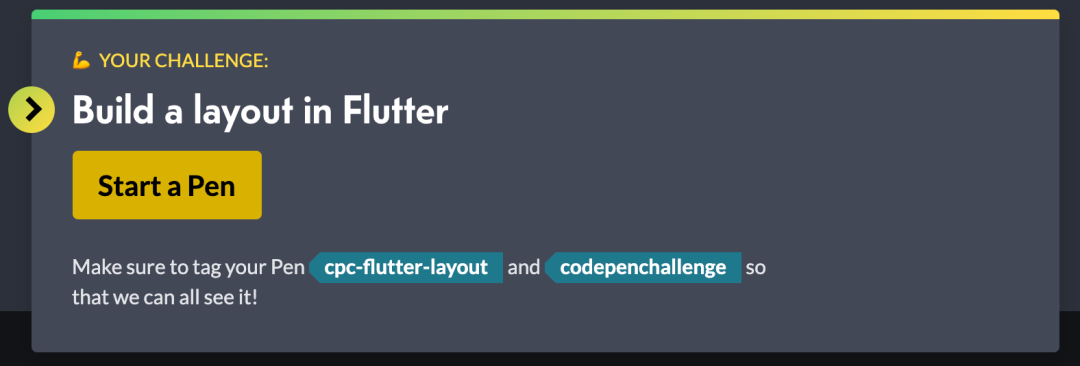 Flutter CodePen 本周挑战 | 布局创意！