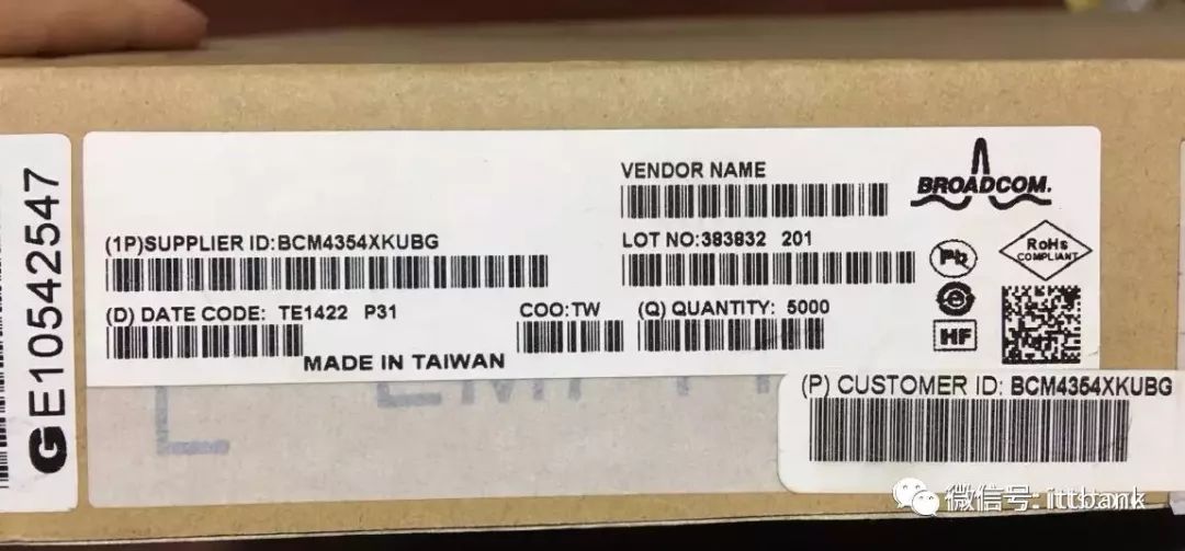 Broadcom BCM4354XKUBG 库存现货200K