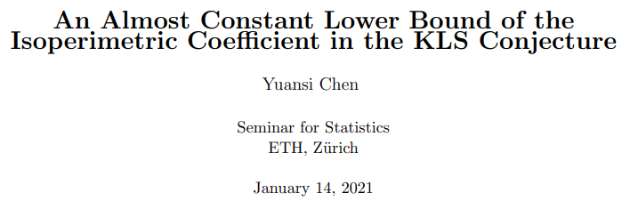 困扰菲尔兹奖得主数十年的高维几何难题，被90后华人博士后解决了
